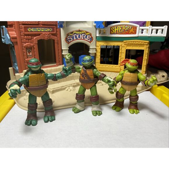 Playmates Toys | Toys | Lot Of 3 Viacom Playmates Tmnt Teenage Mutant ...
